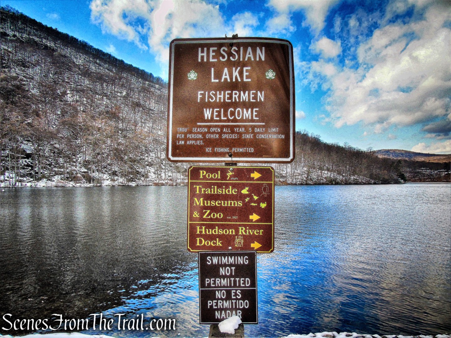 Hessian Lake and Hudson River Dock Loop – Bear Mountain State Park