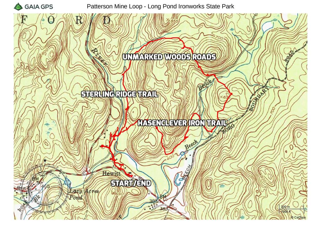 Patterson Mine Loop – Long Pond Ironworks State Park