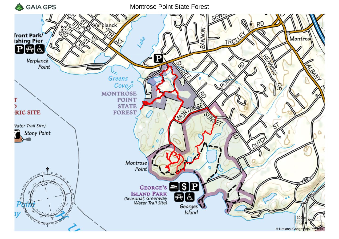 Montrose Point State Forest & George’s Island Park