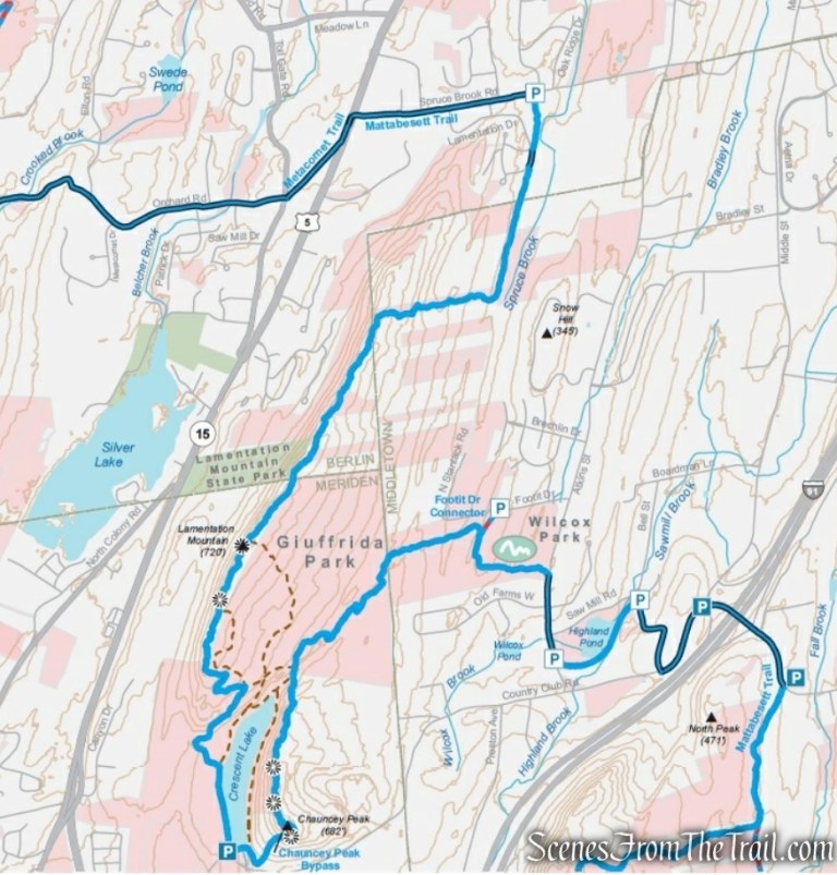 Mount Lamentation Loop from Giuffrida Park