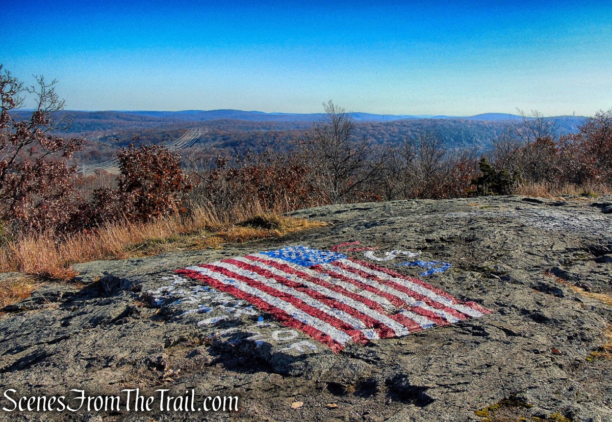 Canopus Lake Overlook from Long Hill Road – Fahnestock State Park