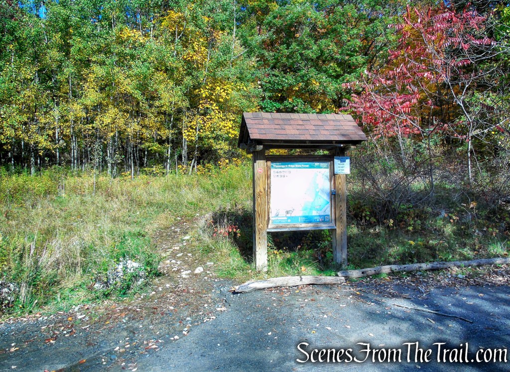 Shawangunk Ridge State Forest Loop from Cox Road Trailhead