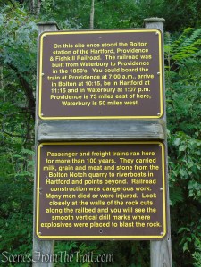 Squaw Cave, Flag Rock and Mohegan Trail Loop – Bolton Notch State Park