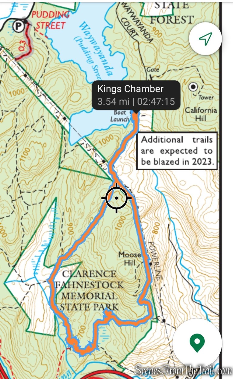 King’s Chamber Loop – Fahnestock State Park