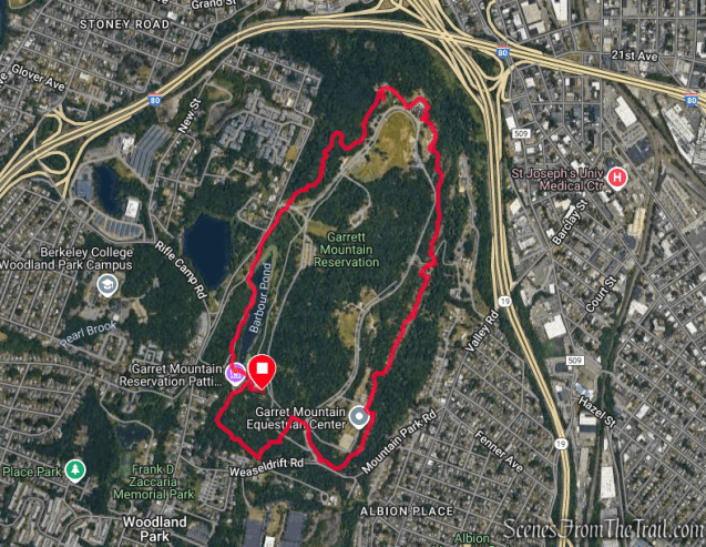 Yellow Trail Loop – Garret Mountain Reservation